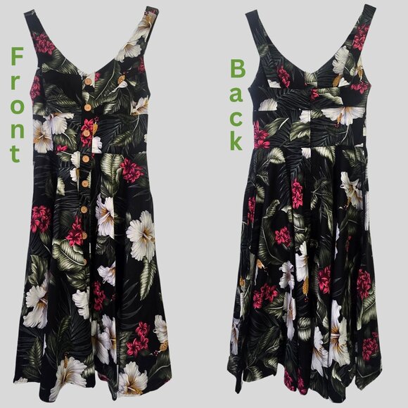 Hell Bunny / Hot Topic | Dresses | Hell Bunny Tahiti Hot Topic Dress Xs ...